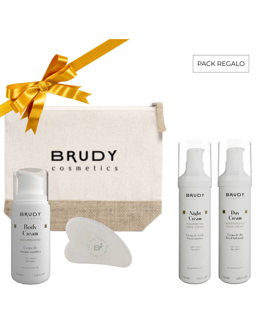 Pack Glow Piel Seca – Brudy Cosmetics